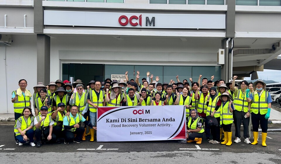 OCI홀딩스, 글로벌 핵심 거점 말레이시아 ESG 경영 강화